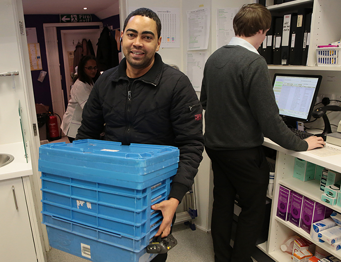 Training and responsibilities of pharmacy staff providing a delivery ...